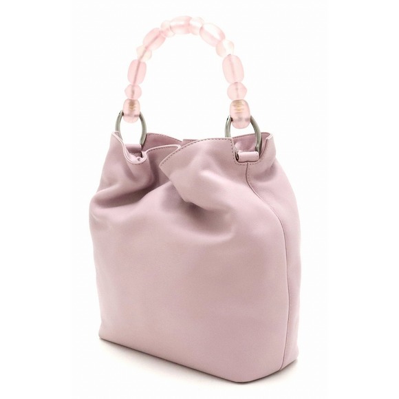 Dior | Bags | Dior Purple Light Christian Handbag Pearl Maris Leather ...